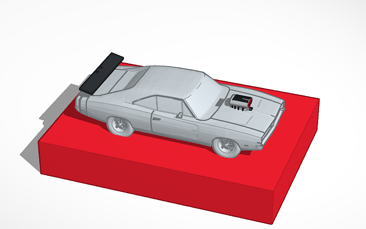 3D design Hot Rod - Tinkercad