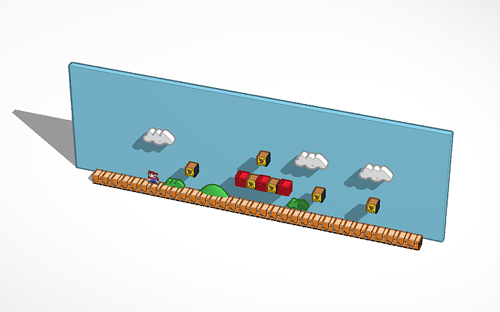 3d Design Mario Tinkercad