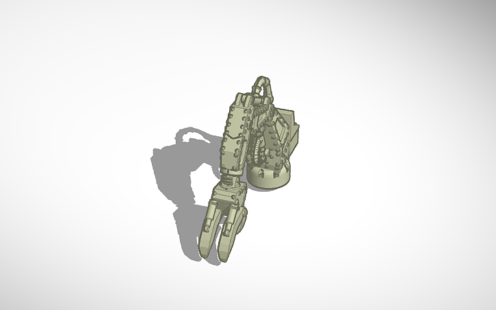 3D design Ork Warwagon optional part Claw | Tinkercad