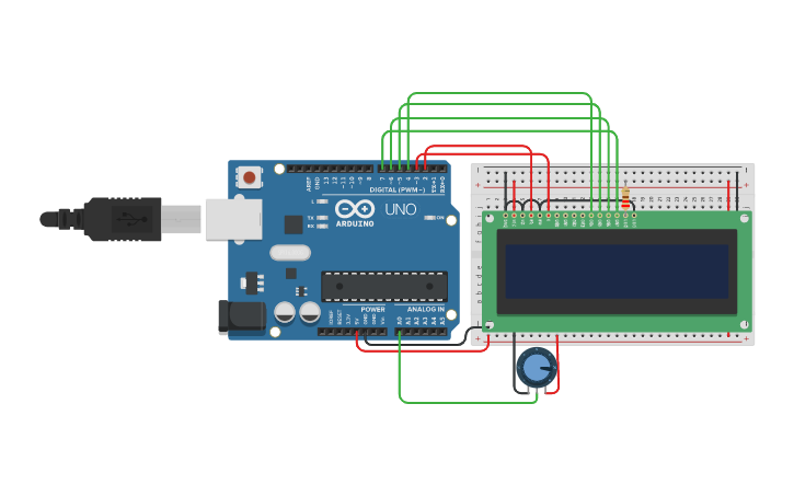 Circuit design Tugas 6 praktikum 1918043 | Tinkercad Circuit design Tugas 6 praktikum 1918043 | Tinkercad