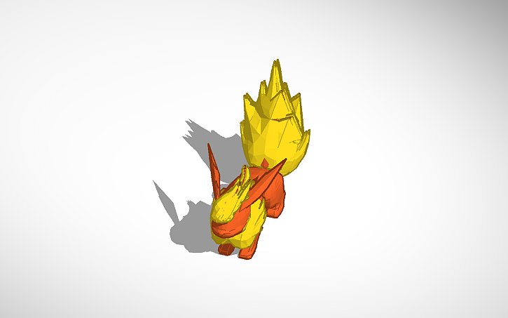 3D design pokemon - Tinkercad