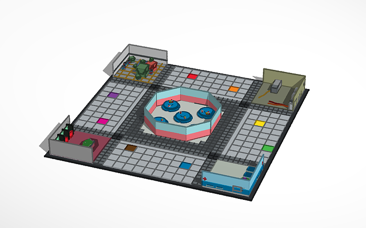 3D design Project Maker - Board Game - Tinkercad