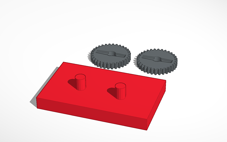 3d Design Gearbox Tinkercad 
