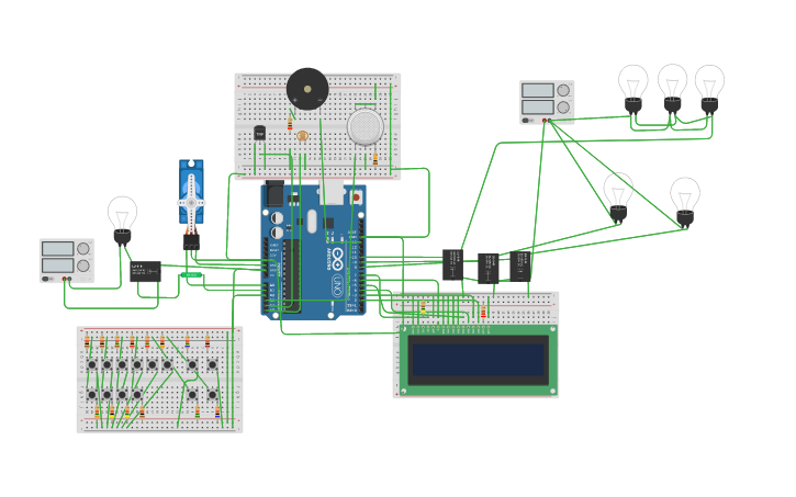 Circuit design Embedded systems project - Tinkercad