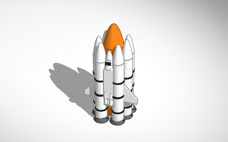 3D design Nasa Rocket ship - Tinkercad