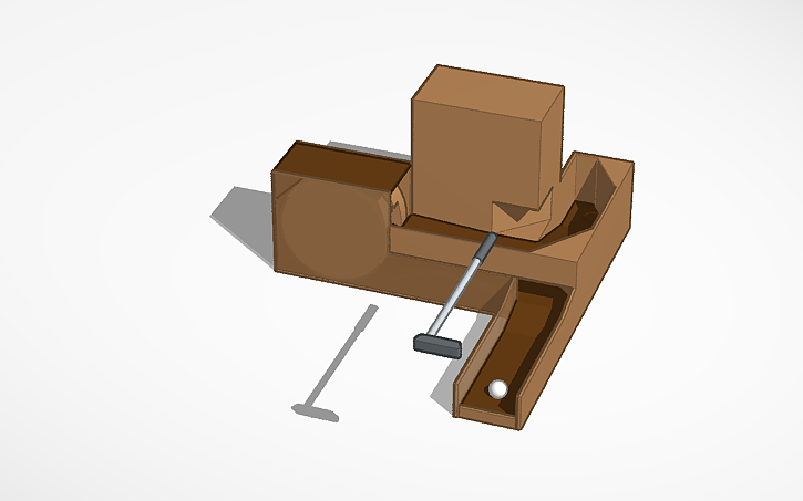 3D design Copy of Mini Golf Challenge - Tinkercad