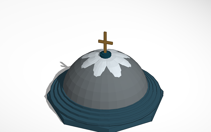3D design WIP Baltimore Basilica Dome | Tinkercad