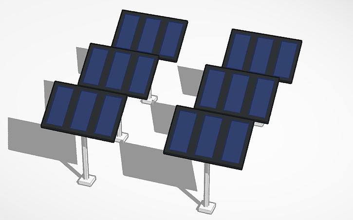 3D design SOLAR PANELS OHIO - Tinkercad