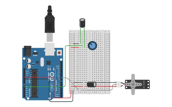Circuit design Powerful Uusam | Tinkercad