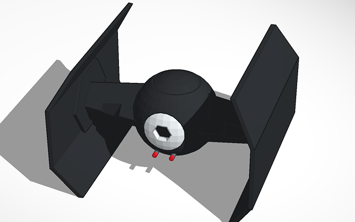 3D design TIE Fighter | Tinkercad