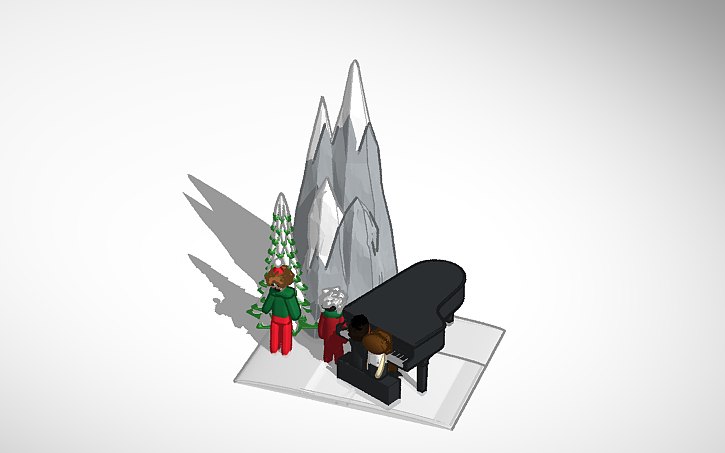 3D design Happy Holidays! | Tinkercad