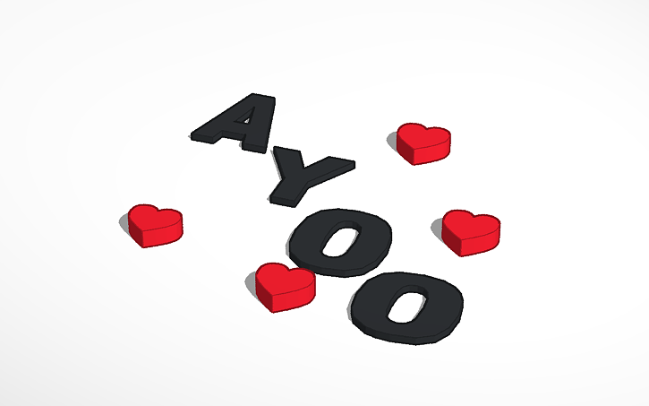 3D design ayooo | Tinkercad