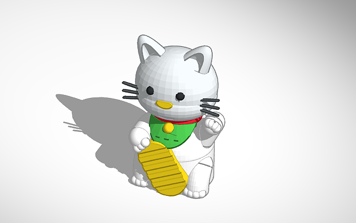 3D design CAT - Tinkercad