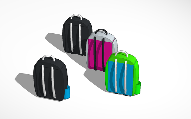 3D design Stem project backpack Tiffany,Taia,Nancy and Dominique ...