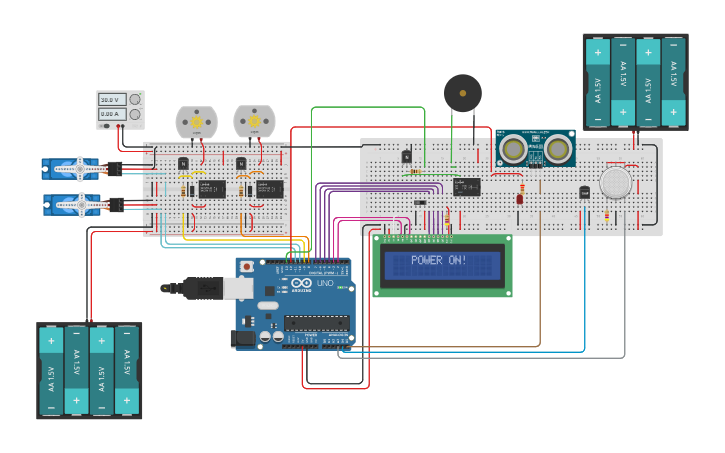 Circuit design Copy of AVALIACAO U2 (Principal) | Tinkercad