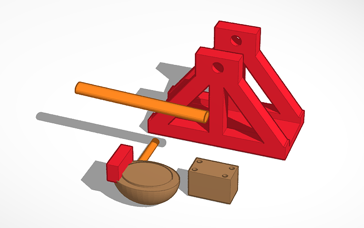 3D design Dominic Trebuchet - Tinkercad