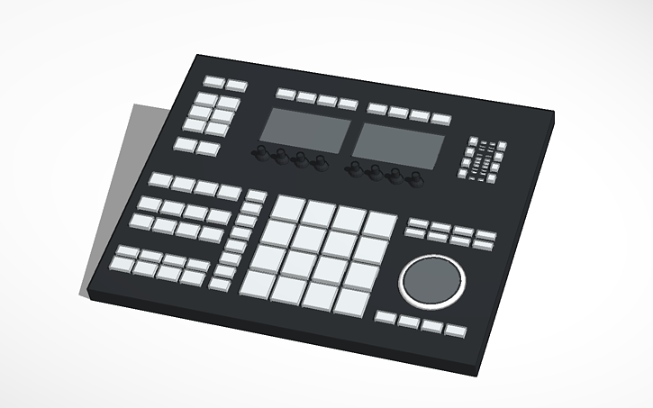 3D design Native Instruments Maschine Studio - Tinkercad