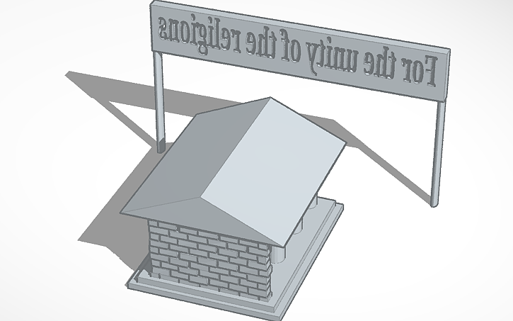3D design The Three Religions' Temple | Tinkercad