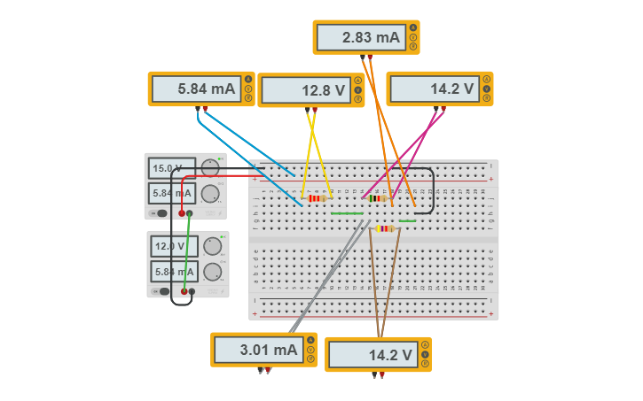 Circuit Design Lab1 Tinkercad