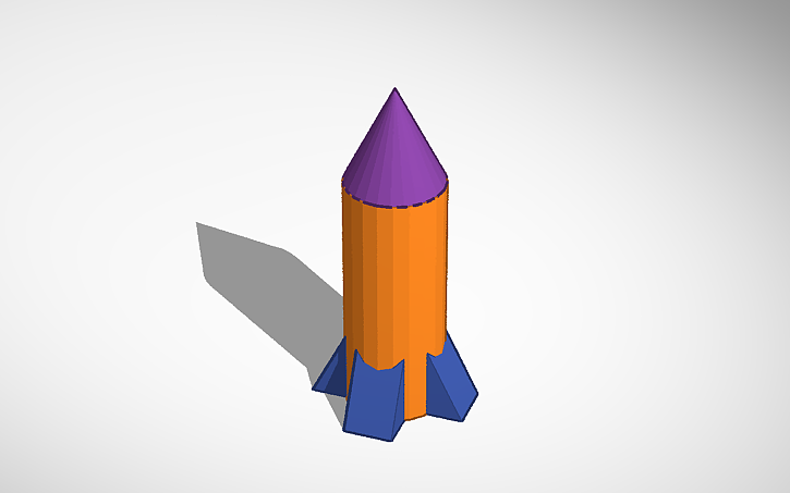 3D design Rokete | Tinkercad