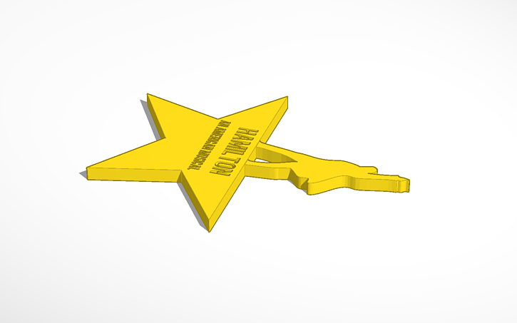 3D design Hamilton An American Musical - Tinkercad