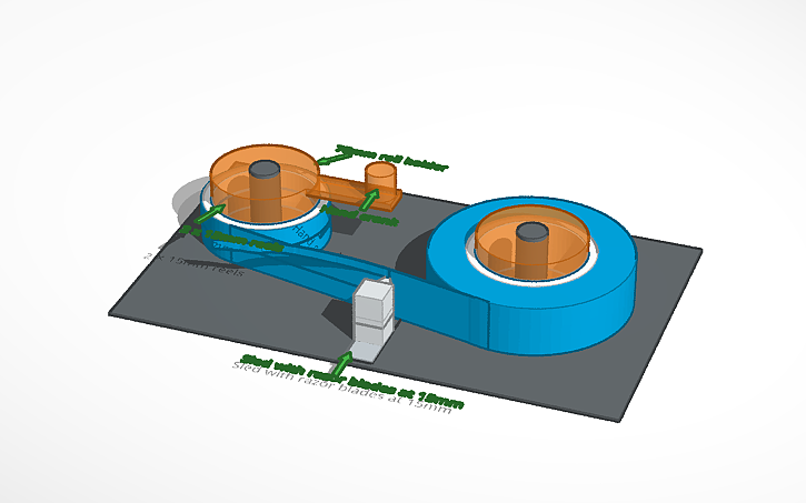 3D design Tape_Roll_cutter | Tinkercad