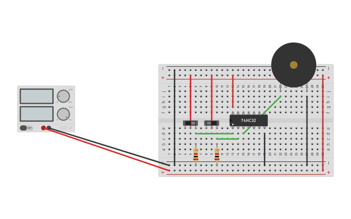 Circuit design doorbell - Tinkercad