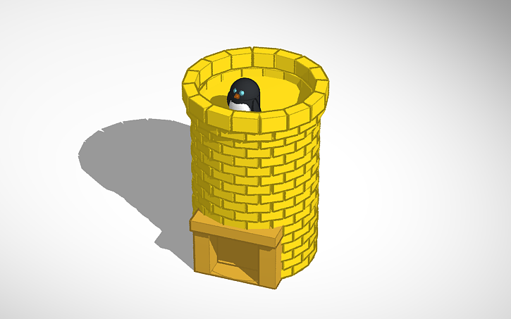 3D design the Tower | Tinkercad