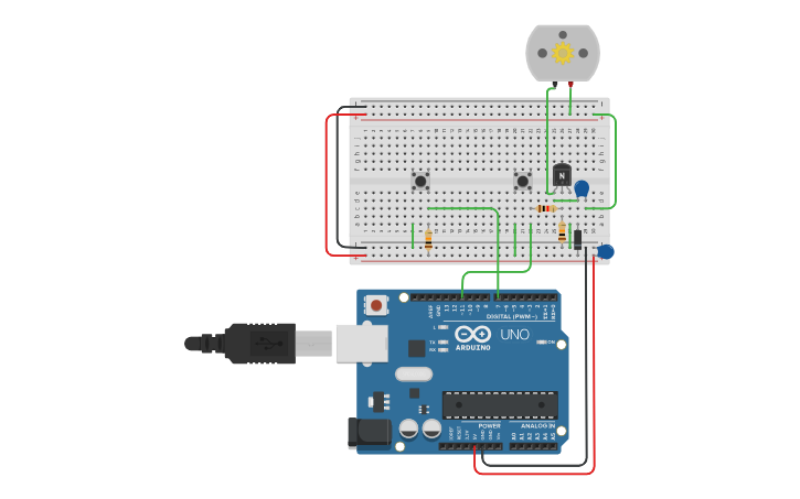 Circuit design CCAMD_Tinker_Motor_01 - Tinkercad