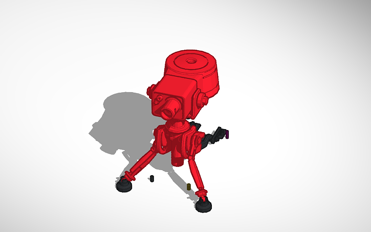 3D design TF2 Mini Sentry - Tinkercad