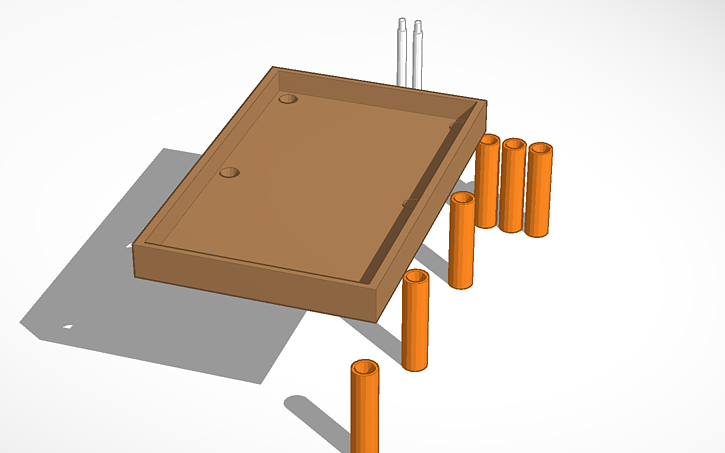 3D design Copy of RJ Man Cave Pool Table | Tinkercad
