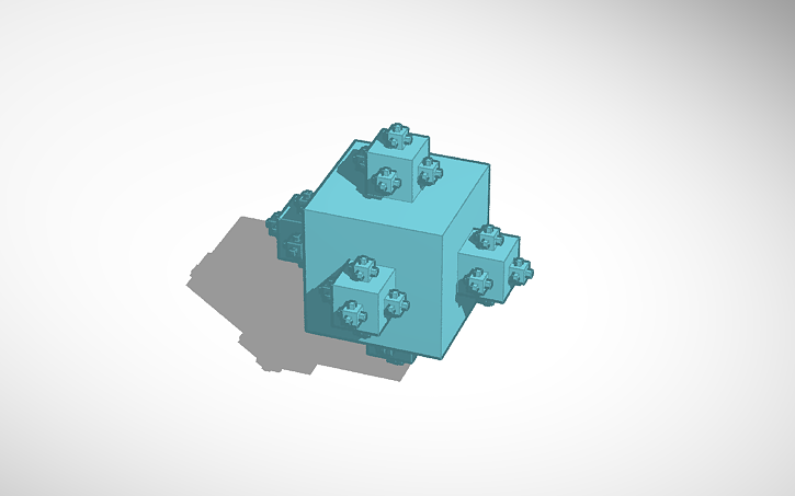 3D design Tesseract | Tinkercad