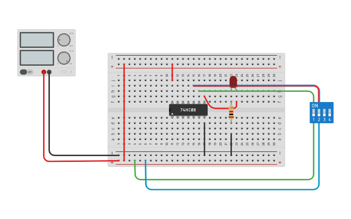 Circuit design DEMO | Tinkercad