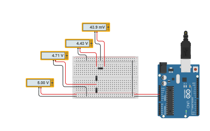 Circuit Design Diode Tinkercad
