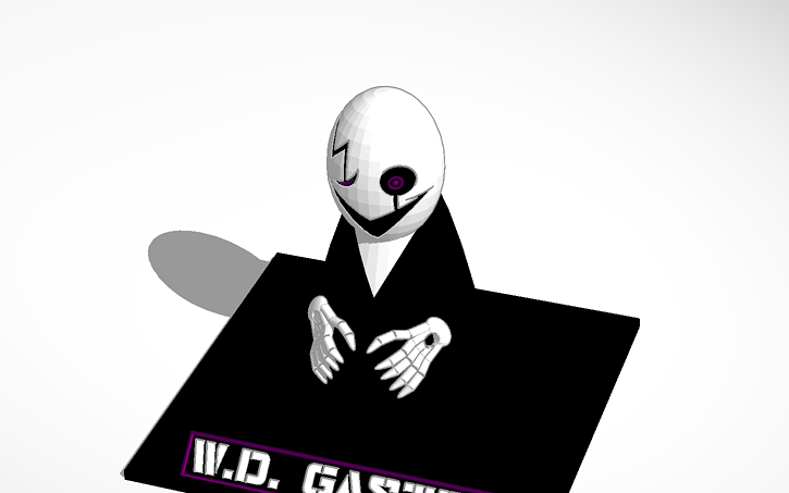 3D design W.D. Gaster | Tinkercad