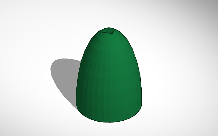 3d Design Cone Missile Tinkercad