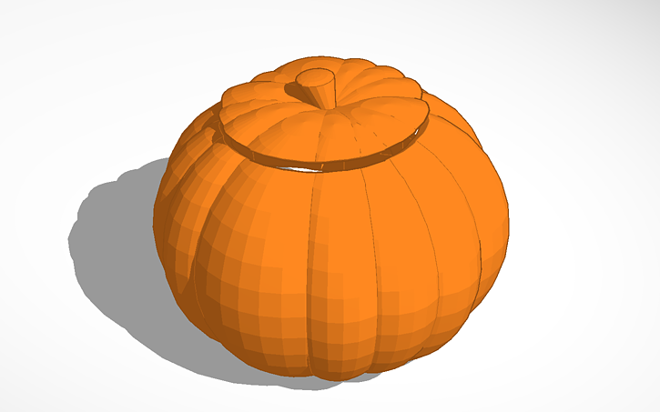 3D design Blake's Halloween Pumpkin - Tinkercad