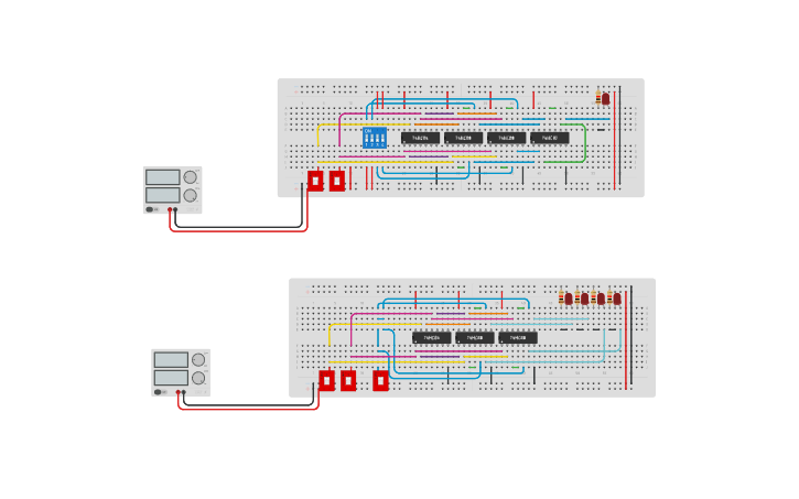 Circuit Design 106119033 Lab 7 Multiplexer And Demultiplexer Tinkercad