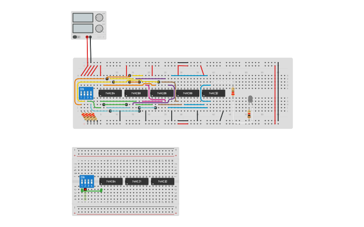 Circuit Design Copy Of Copy Of Tarea Tinkercad