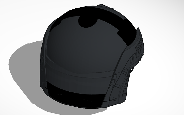 3D design Tactical Helmet - Tinkercad