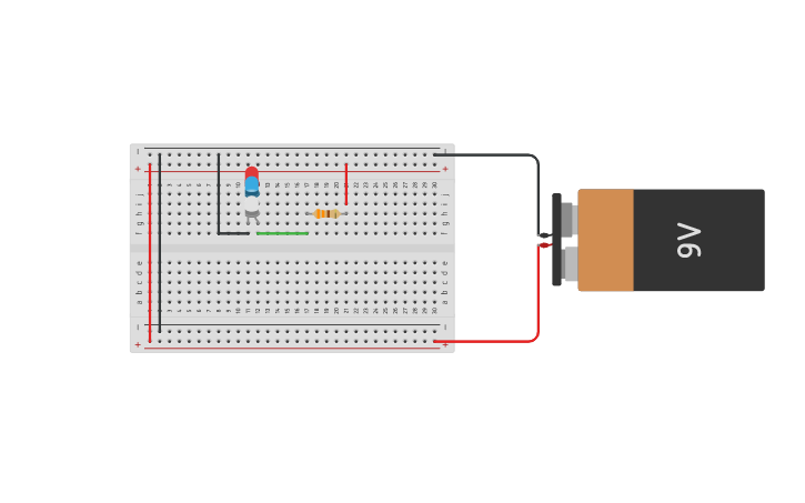 Circuit design Circuito 3: 3 leds paralelo | Tinkercad