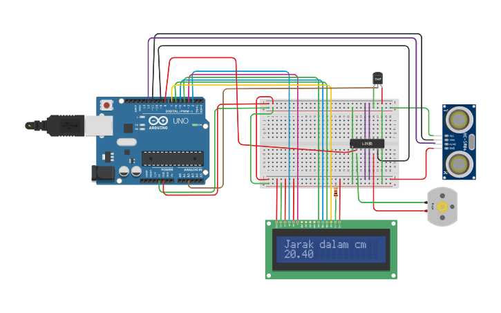 Circuit design Gacoan gw | Tinkercad