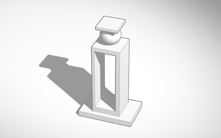 3d Design Candle Holder 1 Tinkercad