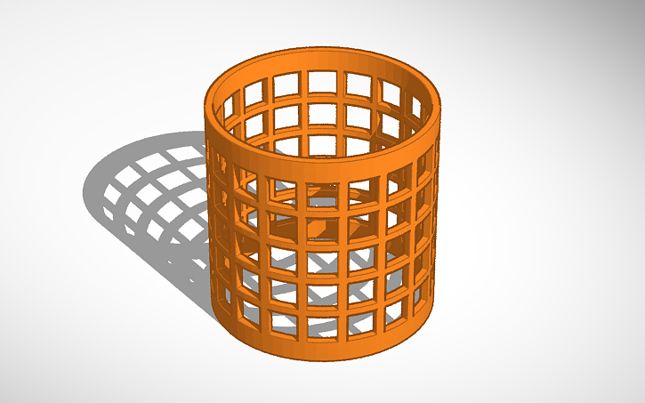 3D design Bad Trash Can - Tinkercad