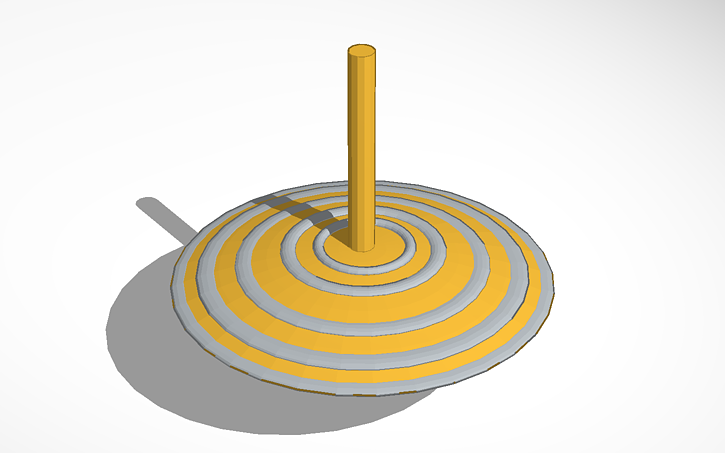 3D design Top (Spinner) - Tinkercad