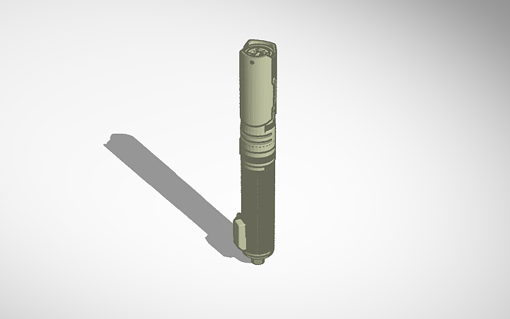 3D design Retractable Lightsaber V2 by HeroTech - Tinkercad