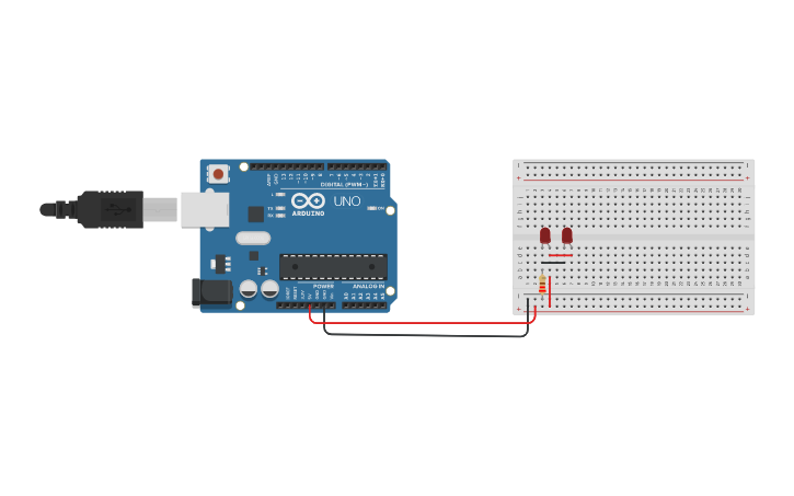 Circuit design Parallel Circuit | Tinkercad