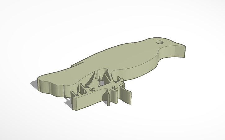 3D design bird - Tinkercad