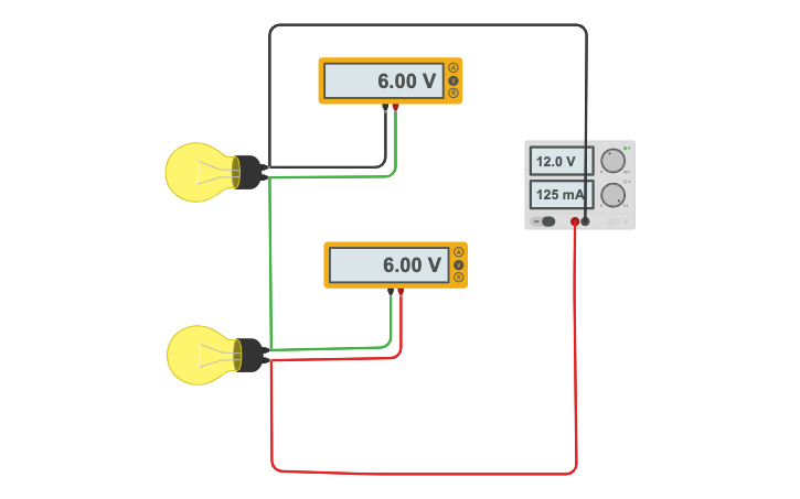 Circuit design Ejercicio 2 - Franco Amato | Tinkercad