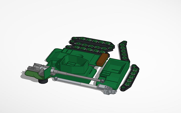 3D design TDs and Supply tank - Tinkercad